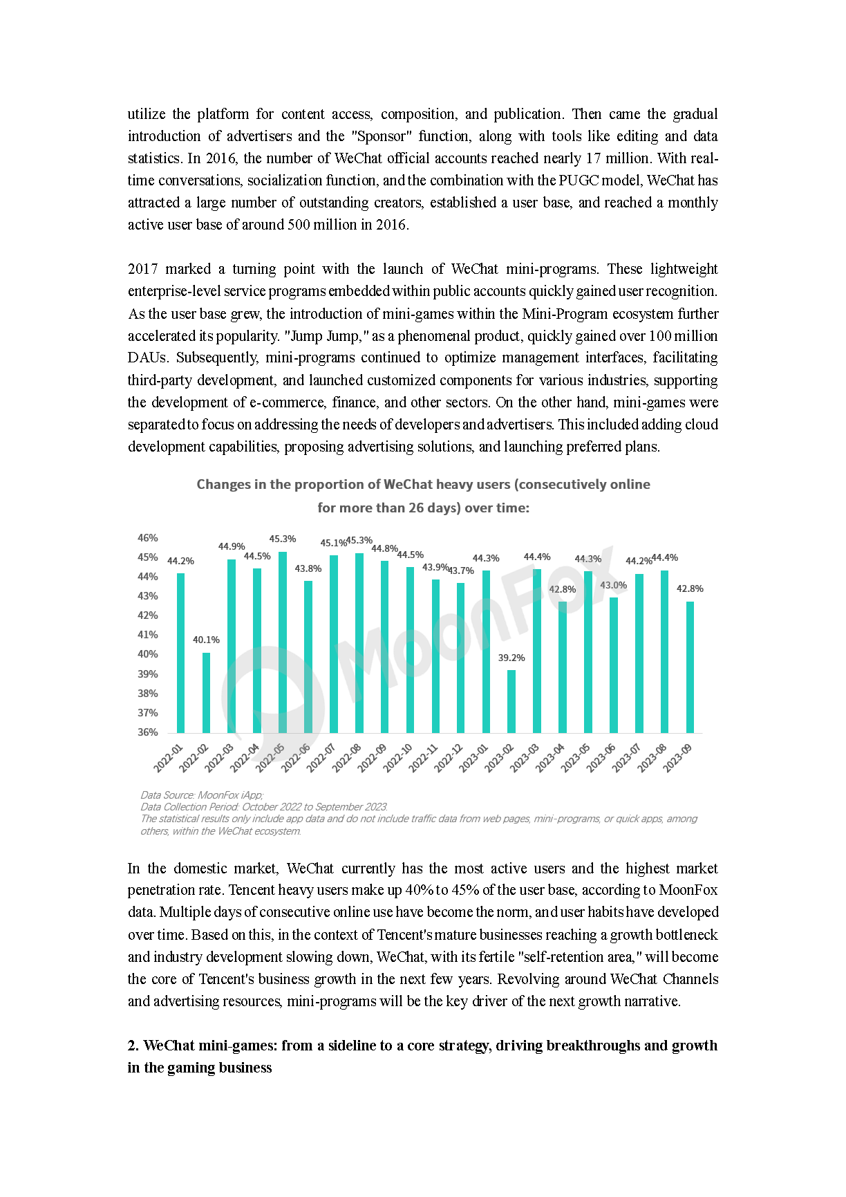 MoonFox Data Tencent focuses on the WeChat ecosystem and leverages mini ...