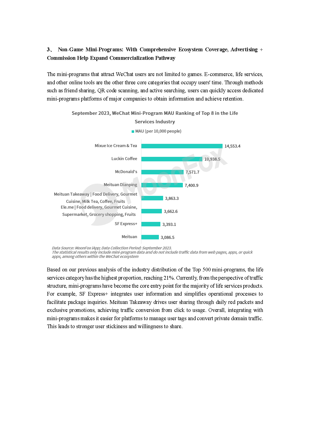 MoonFox Data Tencent focuses on the WeChat ecosystem and leverages mini ...